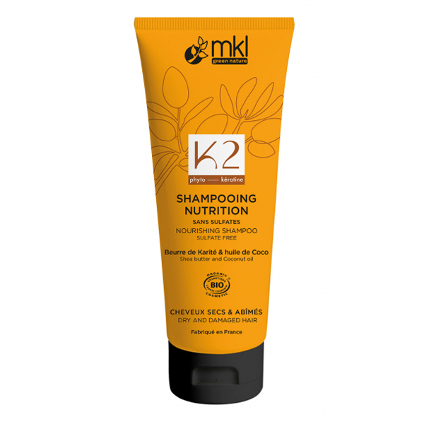 MKL Shampooing Nutrition Bio - Cheveux secs et abîmés