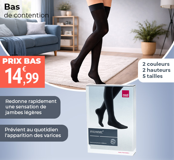 Bas de contention Femme : Achat compression médicale en pharmacie